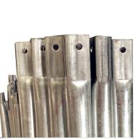 China Hot Dipped Galvanized Steel Pipe Q235 Q345 Coarse Thread for Greenhouse Frame Parts for sale