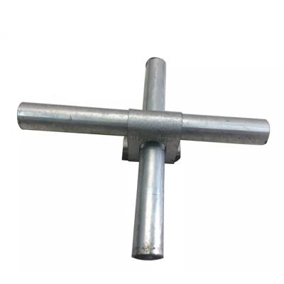 China OEM Galvanized Steel Greenhouse Frame Parts 30m 50m Length with 0.6KN/M² Wind Load and Customizable Dimensions for sale