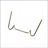China Galvanized Double Tomato Hook with Twine 27cm - Steel Greenhouse Plant Support System with Rollers for sale