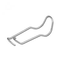 China ISO9001 Certified Greenhouse Steel Spring Clips - Galvanized Q235/Q345 Steel Connectors for Multi-Span Film Structures for sale
