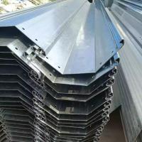 China Greenhouse Metal Frame Parts Lock Channel Guttering for 10m 12m Multi Span Film Greenhouse for sale