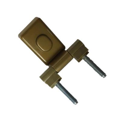 China Yellow Brown 180 Degree Sauna Door Hinges - Powder Coated CE ISO Certified with 3000pcs MOQ for sale