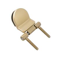 China Brass Powder Coated Sauna Door Hinges for Glass Doors - Chrome Finish, 2300pcs MOQ, 7-15 Day Delivery for sale