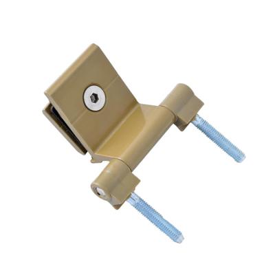 China 6mm Powder Coating Sauna Door Hinges - Brass Silver Finish, 3000pcs MOQ, 9-27 Day Delivery for sale