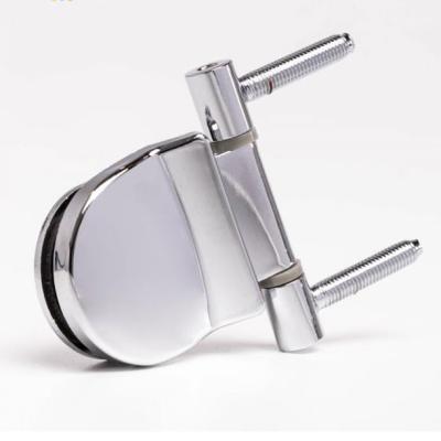 China Wilda Chrome Silver Powder Coated Sauna Door Hinges for Glass Doors - 3000 pcs MOQ, 9-27 Days Delivery for sale