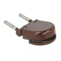 China OEM Brown Sauna Door Hinges 180 Degree Opening for Glass Doors - Custom Manufacturing for sale