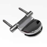 China Chrome Finished Sauna Door Hinges for Glass Doors - 2500pcs MOQ with Powder Coating for sale