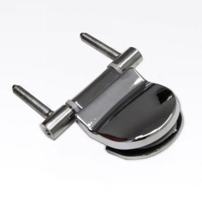 China Chrome Finished Sauna Door Hinges for Glass Doors - 2500pcs MOQ with Powder Coating for sale