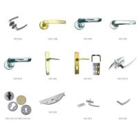 China Chrome Internal Steel Door Handles for 40mm-60mm Door Thickness with Custom Finishes and 2000 PCS MOQ for sale
