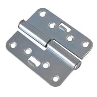 China Steel Door Hinge with Removable Pin - 120kg Capacity, Zn-Har Grey Powder Coating for Heavy-Duty Applications for sale