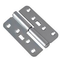 China Cabinet Door Zinc Alloy Hinges with 3mm Height Adjustment - Powder Coated Finish for 25-80kg Doors for sale