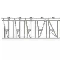 China Powder Coated Cattle Headlock Equipment - 3mm Carbon Steel with 0.4m-1.2m Feeding Space for sale