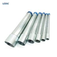 China Hot Dip Galvanized Steel EMT Conduit Pipe UL6 ANSI C80.1 1/2 to 4 Inch 3050mm for sale