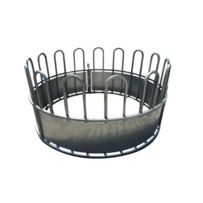 China 50×40×3mm Hot-Dip Galvanized Steel Cow Headlock System 0.9m High for Dairy Cattle Feeding Fence for sale