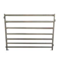 China Hot-Dipped Galvanized Livestock Fence Panels 1m x 2.8m for Cattle Sheep Goat Farming Corral Systems for sale