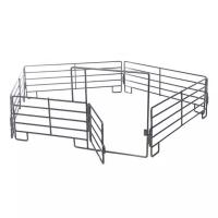 China Galvanised Livestock Panels 1.8m x 2.1m Hot Dipped Steel Farm Yard Panels for sale