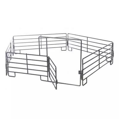 China Galvanised Livestock Panels 1.8m x 2.1m Hot Dipped Steel Farm Yard Panels for sale