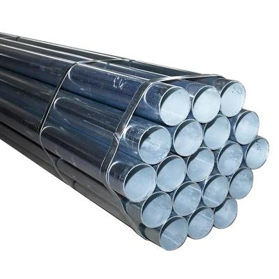 China ERW Galvanized Carbon Steel Pipe Pre-Galvanized Steel Pipe 2-12m Custom Length for sale