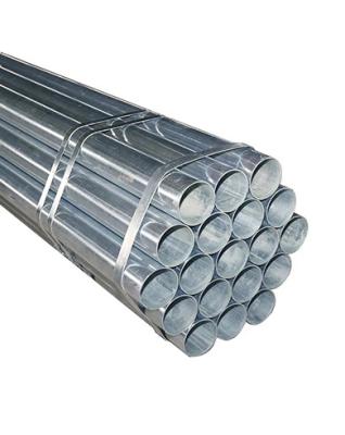 China Galvanized Steel ERW Pre-galvanized Steel Pipe with 5000 Tons Monthly Output for sale