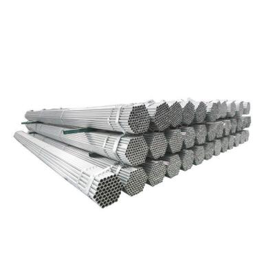 China Pedestrian Barrier Pre-Galvanized Iron Pipe with ERW Technique and Rust-Proof Coating for sale