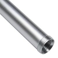 China Pre-galvanized Steel Pipe ERW 0.5-20mm Thickness for Pedestrian Barrier Threaded Ends for sale