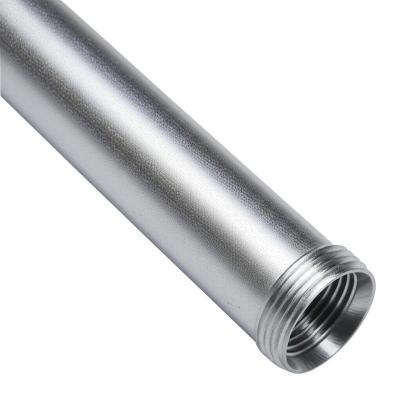 China Pre-galvanized Steel Pipe ERW 0.5-20mm Thickness for Pedestrian Barrier Threaded Ends for sale