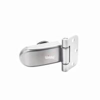 China Customized Sauna Glass Door Hinge Alloy Steel Chrome Finish 2000 Pcs MOQ for sale