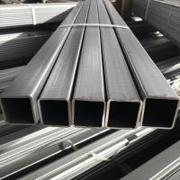 China Pre-galvanized Steel Pipe Square Rectangular 6m Length Carbon Steel ERW for Construction for sale