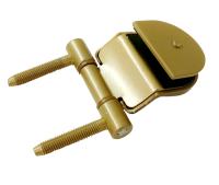 China Heavy Duty Sauna Door Hinges Corrosion Resistant 8mm to 12mm Glass Door Hinge Chrome Finish for sale