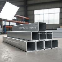 China Square Rectangular Thick Wall Pre Galvanized Steel Tube Pipe Engineered To Provide Strength Corrosion Resistance for sale