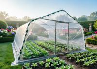 China Single-span Tunnel Greenhouse with Polyethylene Film for livestock breeding  goods storage  temporary shelters for sale