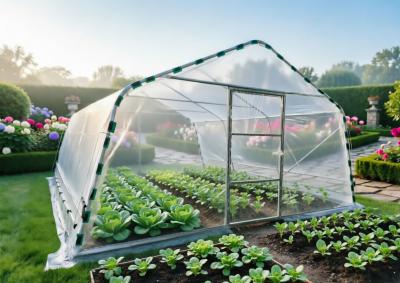 China Single-span Tunnel Greenhouse with Polyethylene Film for livestock breeding  goods storage  temporary shelters for sale