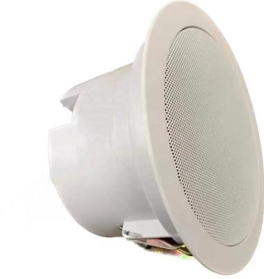 China POE Ceiling SIP Speaker 10W ABS Background Music Speaker PA System Broadcasting for sale