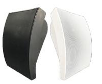 China 5W/10W Wall Speaker 4 Inch Woofer 1 Inch Tweeter ABS Material Good Sound for Commercial Application for sale