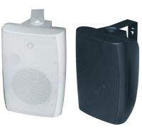 China 1 Inch Tweeter 8 Inch Woofer 60W 100V Coaxial Speaker ABS White And Black for sale