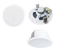 China 6 Inch Ceiling Speaker 6W 100V Loudspeaker with Metal Back Cover High Quality OEM ODM Iron Material for sale