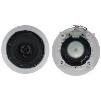 China 15W/7.5W 6-inch Coaxial Speaker 100V Ceiling Speakers ABS Material Flush Mount OEM ODM Factory Sale for sale