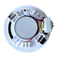 China FL-60 Cost Effective 100V PA in Ceiling Speaker New Design Rimless 6W 6 Inch ABS Plastic Ceiling Speaker for sale