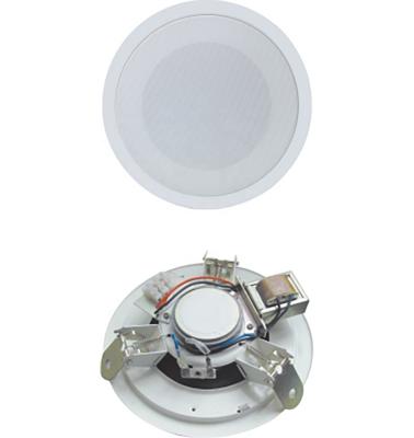 China 4 Inch Ceiling Speaker Power 6W Iron Material High Quality Ceiling Speaker for Office Hotel Restaurant for sale
