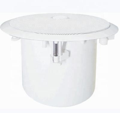 China CL-346B 6 Inch  Iron Coaxial Speaker White Color Ceiling Loudspeaker with 100V/70V/8ohm for sale