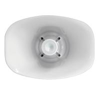 China 15W 8 Ohm Waterproof Horn Speaker Outdoor Loudspeaker White Color Logo Customization OEM ODM for sale