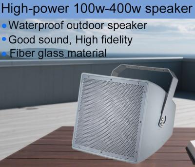 China 250w High Power Fiberglass 8 Ohm Horn Speaker Loud Sound Factory Direct Sale OEM ODM Grey Color for sale