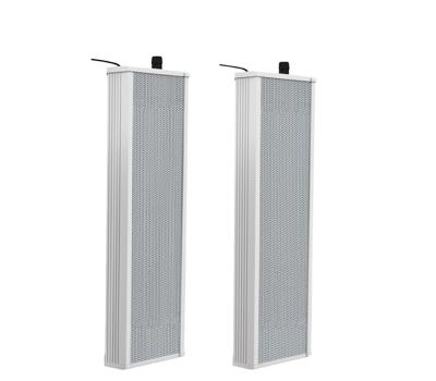 China 120W IP Column Speaker Waterproof Aluminum MP3 Power Amplifier for sale