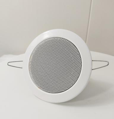 China 3-inch Economical Ceiling Speaker 6W Iron Material Sound Elegant Design OEM ODM for Office Hotel for sale