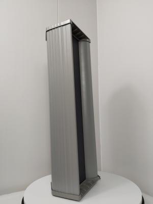 China 40w Two Way Speaker 4*4'' Woofer 1'' Tweeter 100V Column Speakers Aluminum PA System Outdoor Use for sale