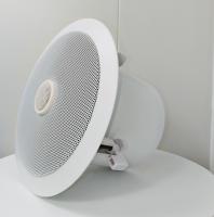 China CL-346B 6 Inch  Iron Coaxial Speaker White Color Ceiling Loudspeaker with 100V/70V/8ohm for sale