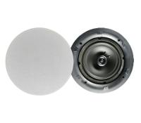 China 8ohm 5'' Ceiling Mount Speakers 88dB 20W ABS Baffle Flameless Metal Grille for sale