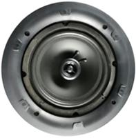 China CL-716 30W 6'' ABS Coaxial Ceiling Speaker Flameless Metal Grille for Hotels for sale