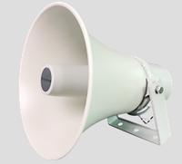 China 100V/70V/8Ω Waterproof Speaker 1.9/3.8/7.5/15w Horn Speaker Aluminium Outdoor Loudspeaker For Garden Park Playground for sale