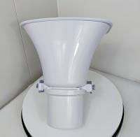 China 15W 8 Ohm Waterproof Horn Speaker Outdoor Loudspeaker White Color Logo Customization OEM ODM for sale